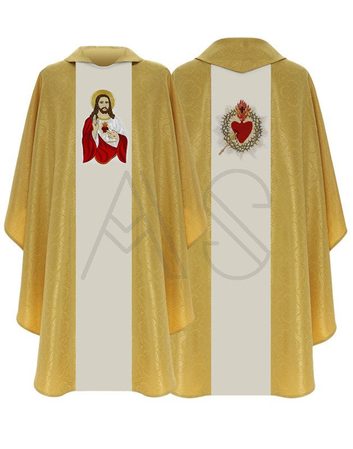 Gothic Chasuble "Heart of Jesus" 779-K25 EN - Ars Sacra
