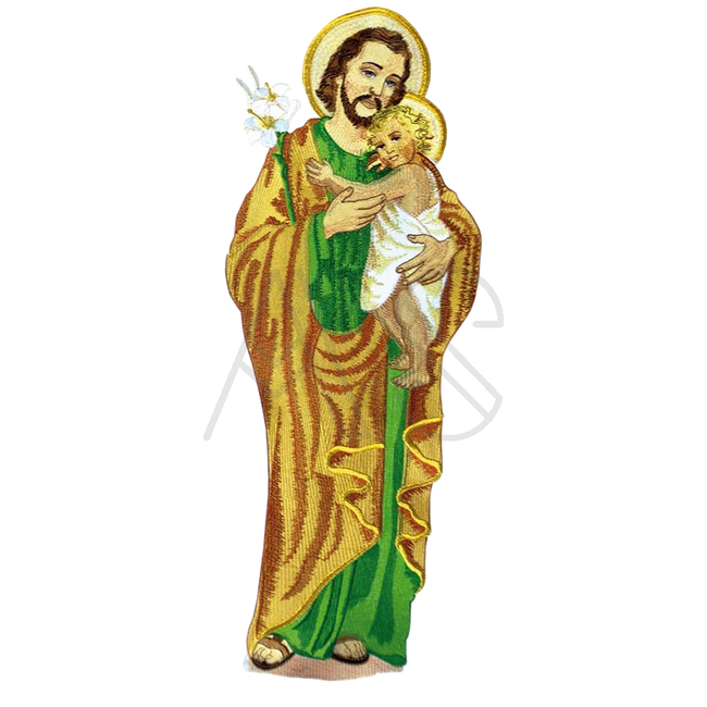 Embroidered Applique "Saint Joseph" EN - Ars Sacra