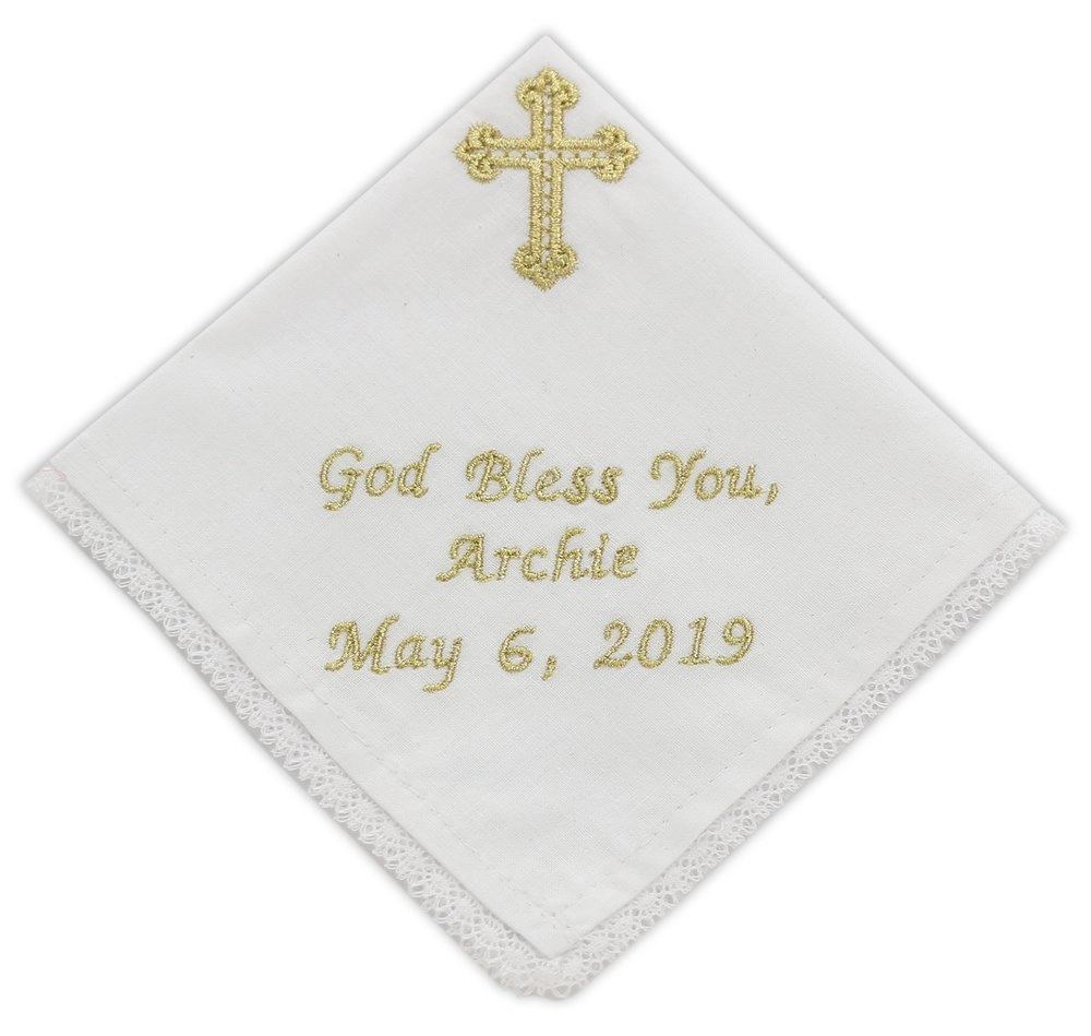 Baptism, Communion Handkerchief SZC-1 EN - Ars Sacra
