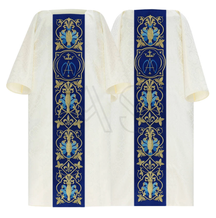 Marian Gothic Dalmatic D872-AKN25 EN - Ars Sacra