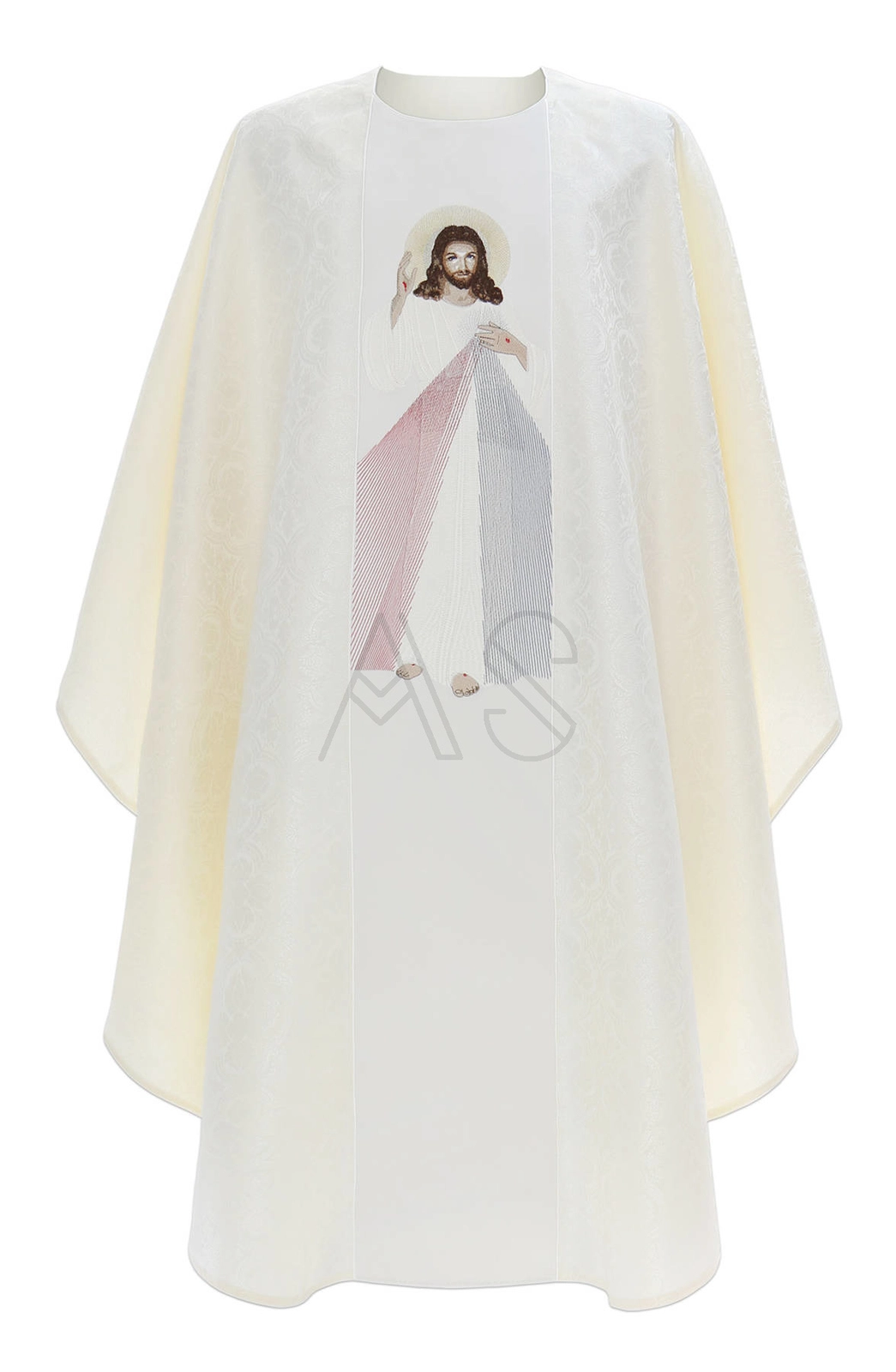 Gothic Chasuble "The Divine Mercy" G478-K25 EN - Ars Sacra